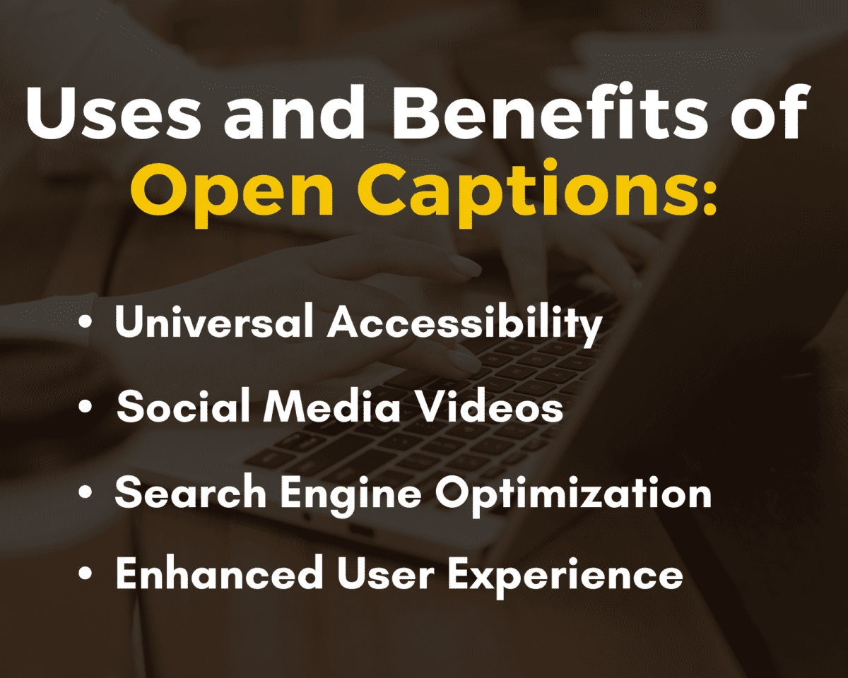 Closed Captions vs. Open Captions: Understanding the Differences, Uses, and Benefits - SubCaptioner