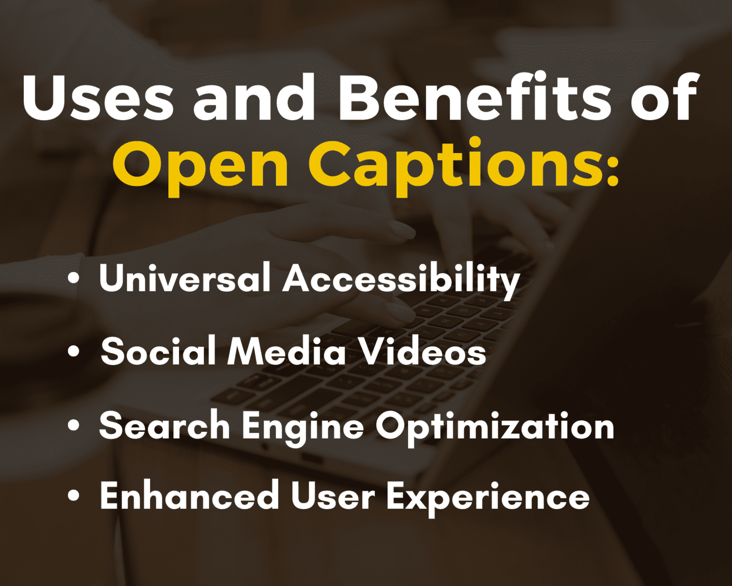 Closed Captions vs. Open Captions: Understanding the Differences, Uses, and Benefits - SubCaptioner