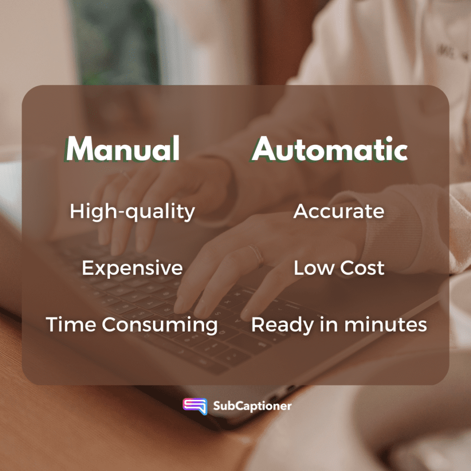 How to transcribe an interview faster - SubCaptioner